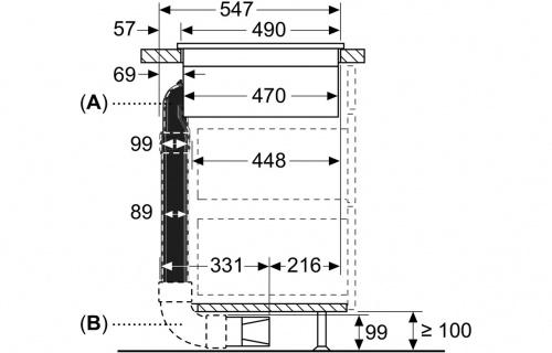 Neff Z861KE1 Exhaust Starter Kit