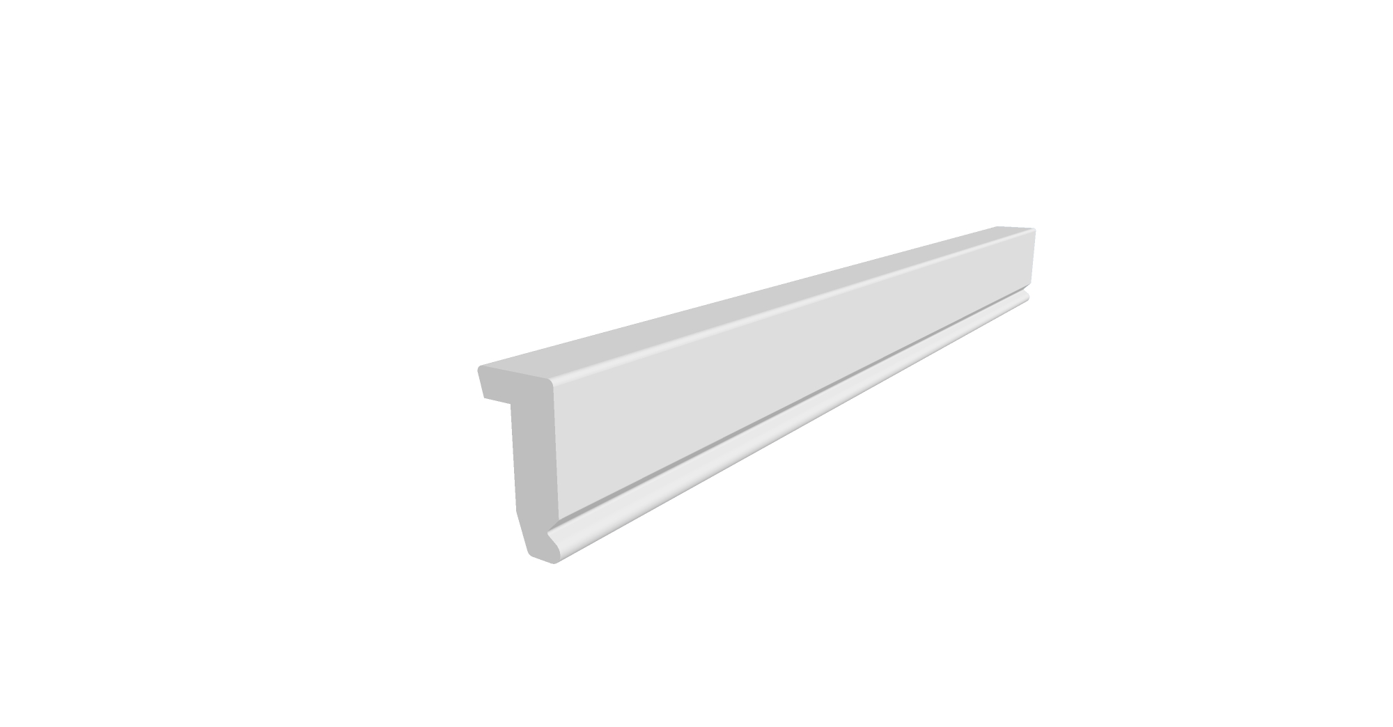 Light Pelmet 3050 X 29 X 55 - Jefferson Light Oak